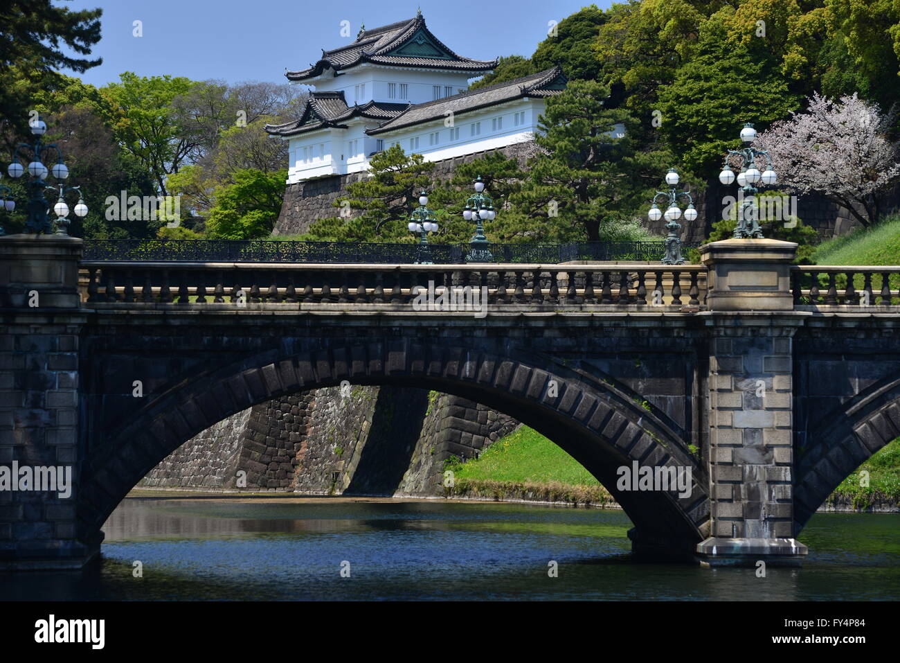 Nijubashi Bridge, Tokyo, Japan Stock Photo - Alamy