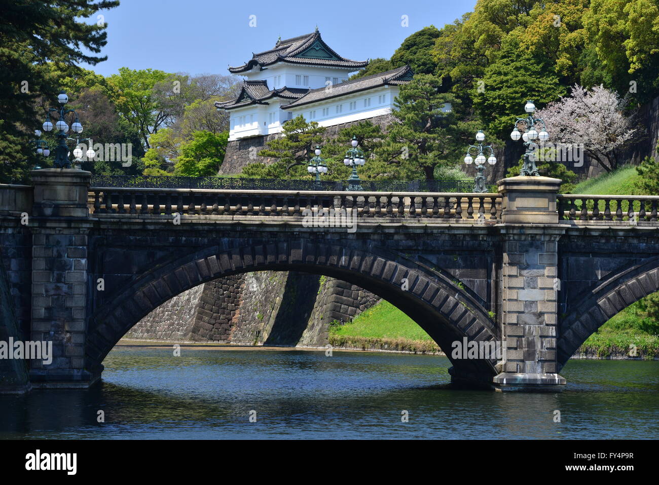 Nijubashi Bridge, Tokyo, Japan Stock Photo - Alamy