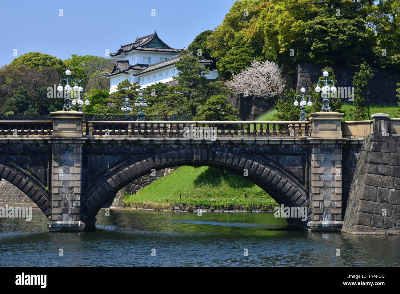 Nijubashi Bridge, Tokyo, Japan Stock Photo - Alamy