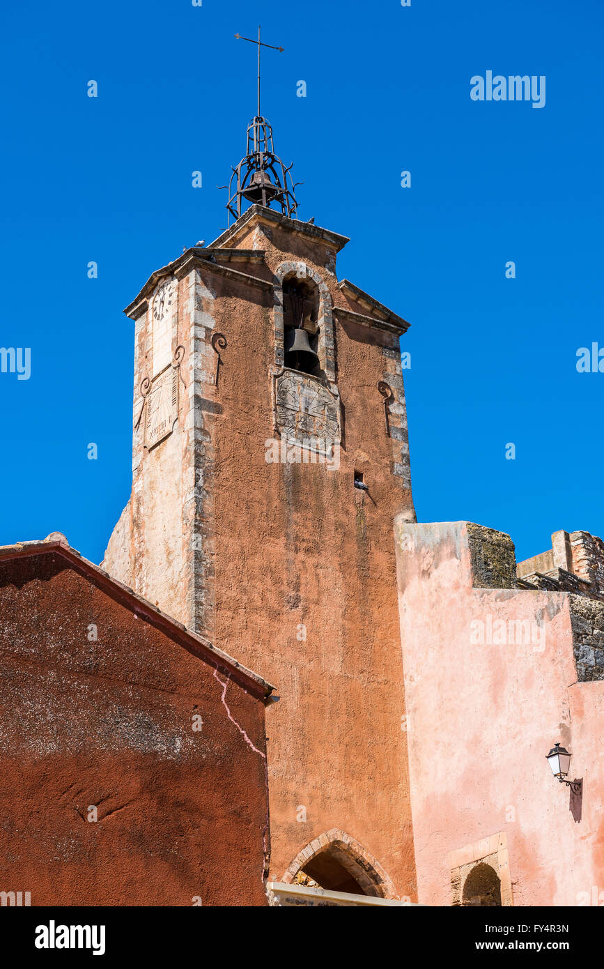 Village de Roussillon Vaucluse Haute Provence France 84 Stock Photo - Alamy