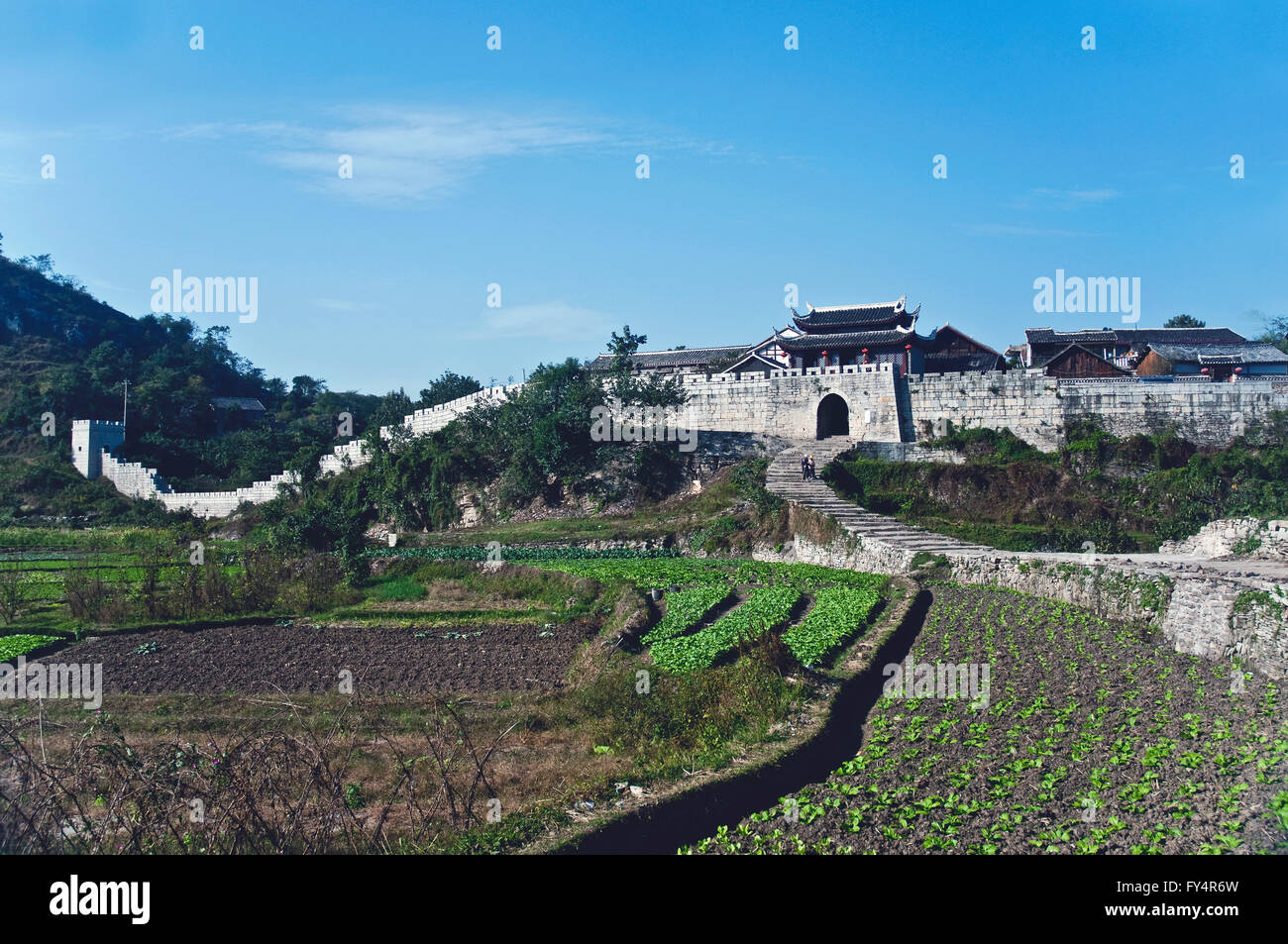 Guizhou guizhou guiyang ancient town hi-res stock photography and ...