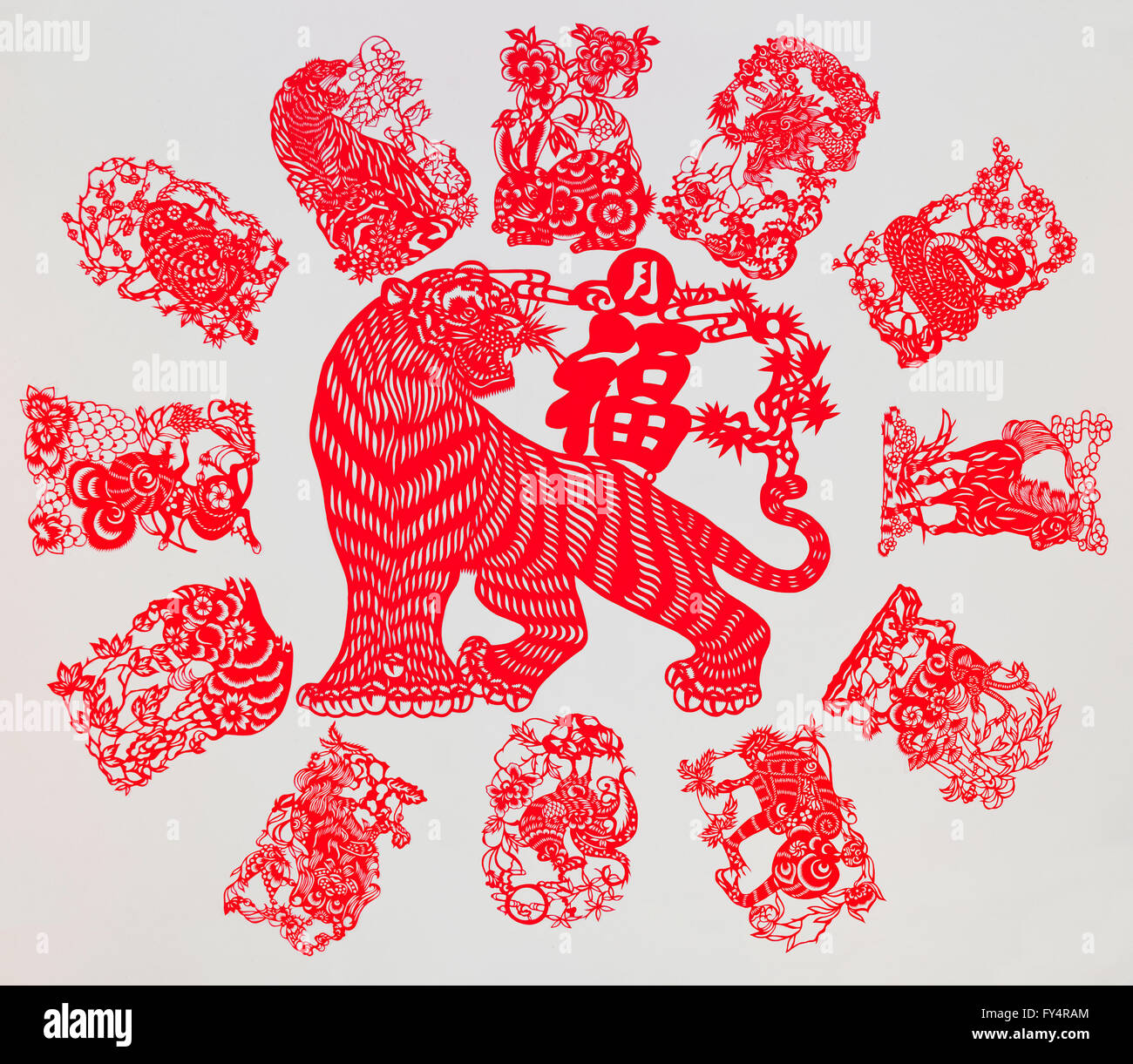 Zodiac, the twelve animals of the Chinese Zodiac. Every animal's ...