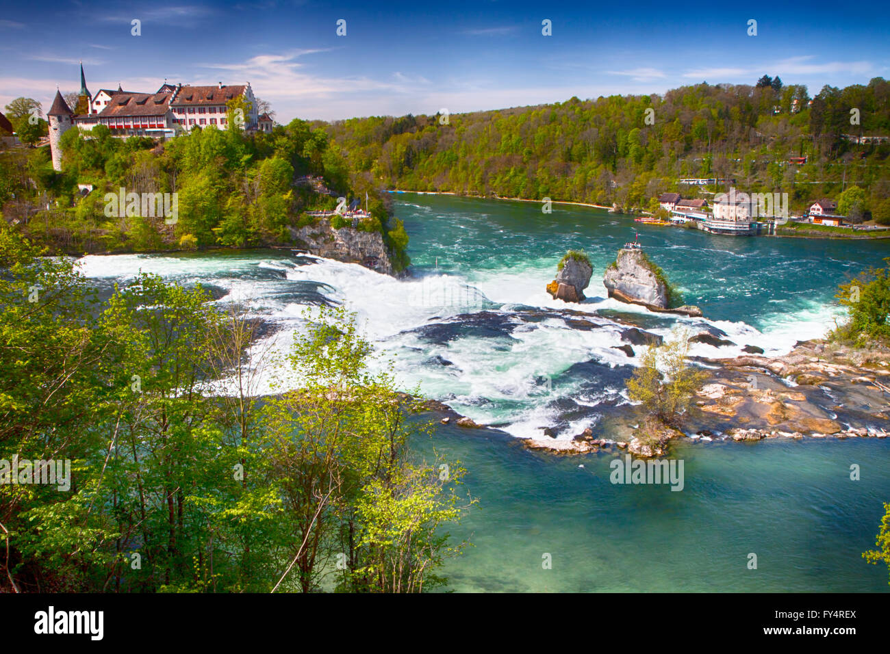 Rhine falls hi-res stock photography and images - Alamy