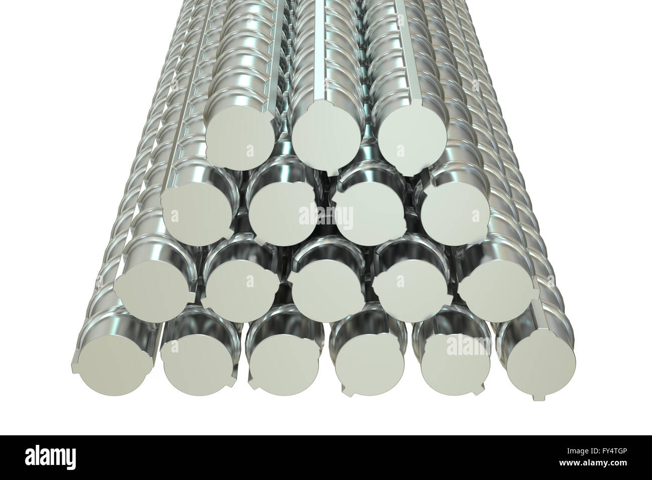 Construction armature, 3D rendering isolated on white background Stock ...