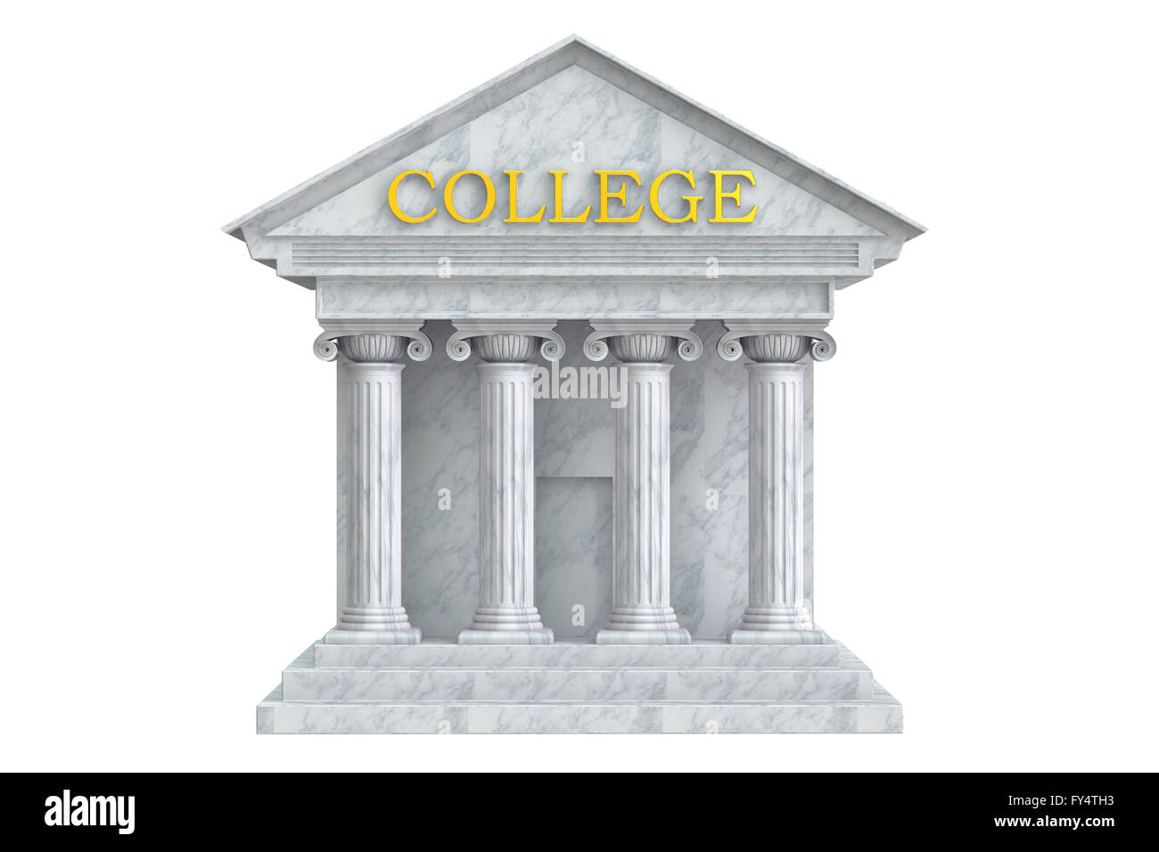Columns building ancient roman Cut Out Stock Images & Pictures - Alamy