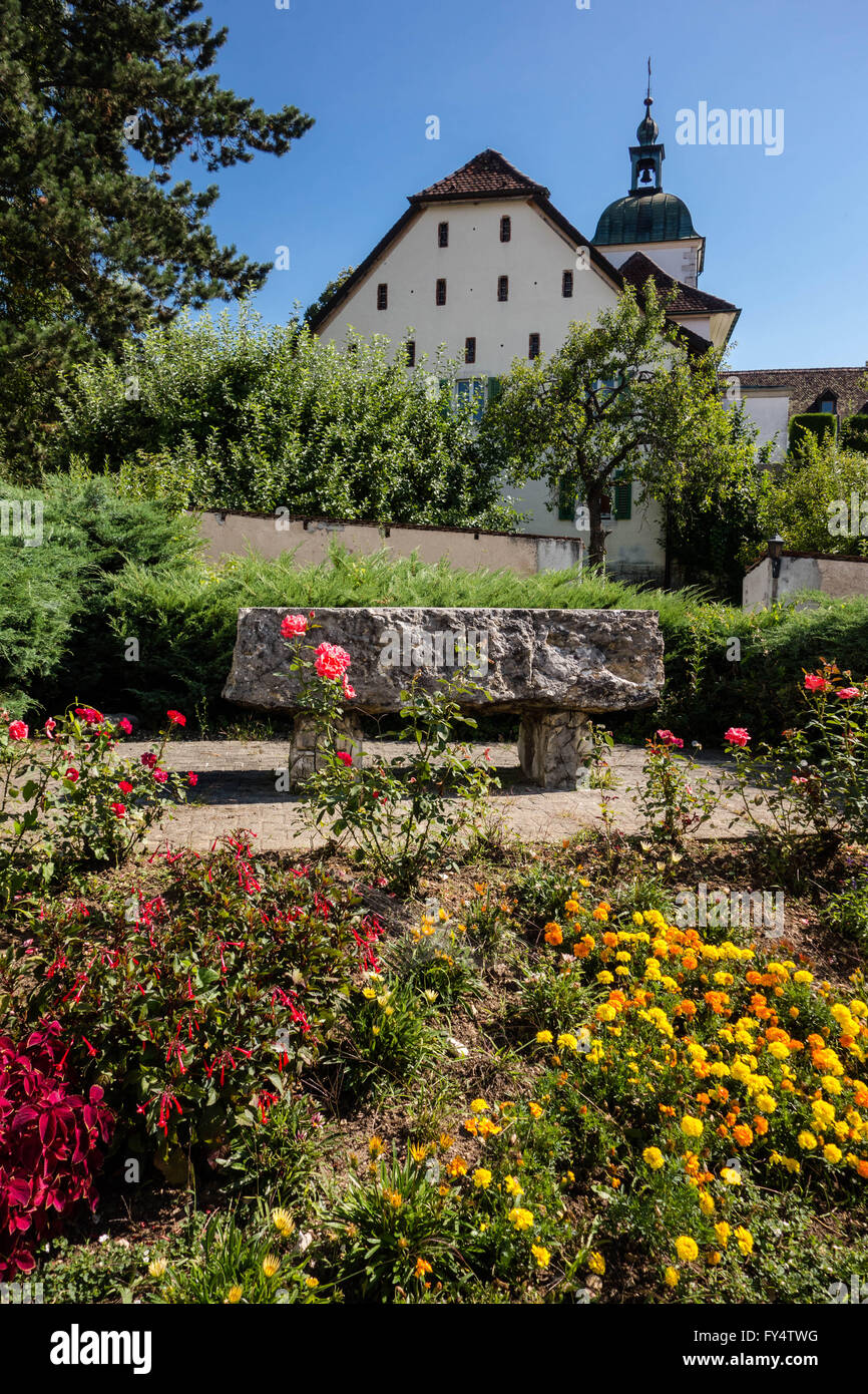 Switzerland, Delemont, Center of Saint Francisco Stock Photo - Alamy