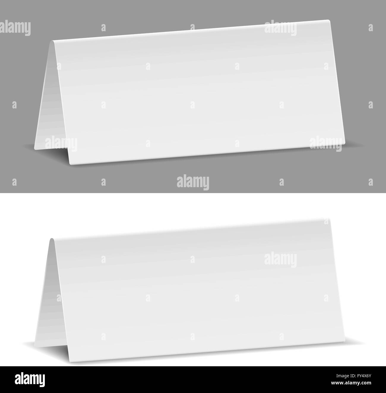 Vector Paper Banners, Transparent Shadow Stock Vector Image & Art - Alamy
