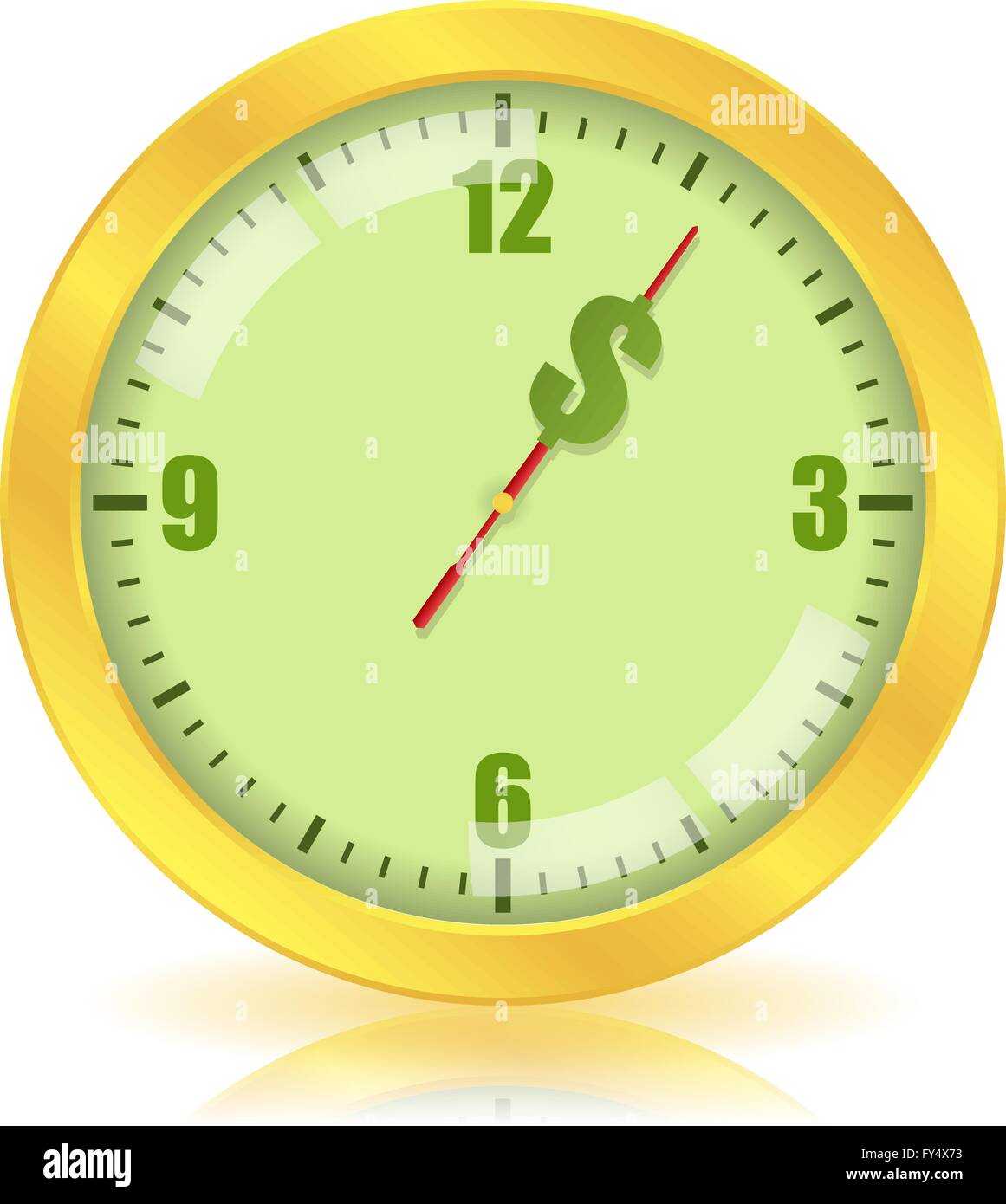 Concept idea money american Stock Vector Images - Alamy