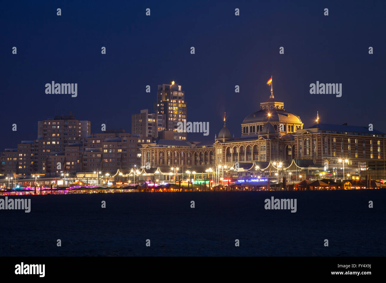 Scheveningen beach night hague netherlands hi-res stock photography and ...
