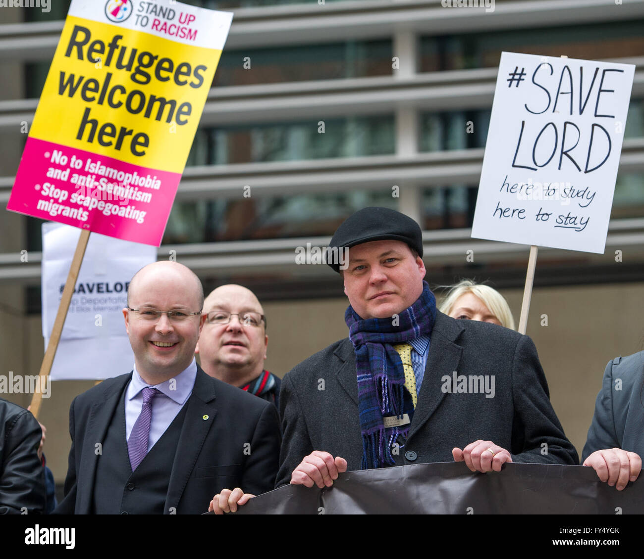 Students from various Scottish universities, including the University ...