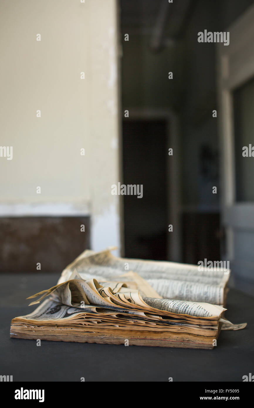 Random items in abandoned buildings Stock Photo - Alamy