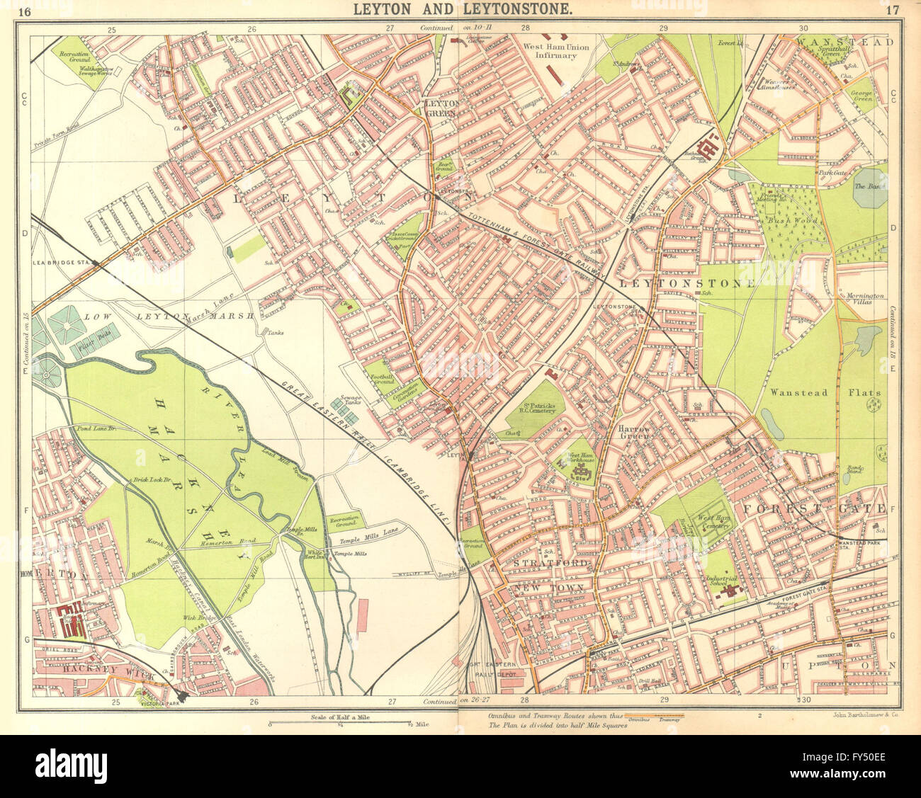 Stratford london map hi-res stock photography and images - Alamy