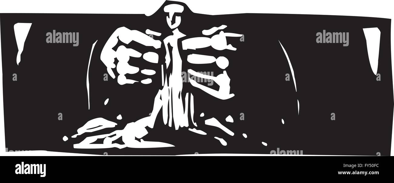 Creation of man god sculpture hi-res stock photography and images - Alamy