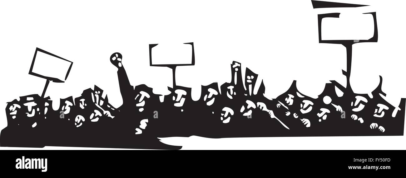 Signs of protest Stock Vector Images - Alamy