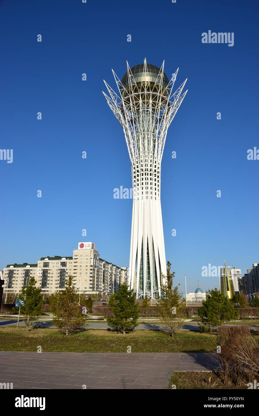 The BAITEREK tower in Astana, Kazakhstan Stock Photo - Alamy