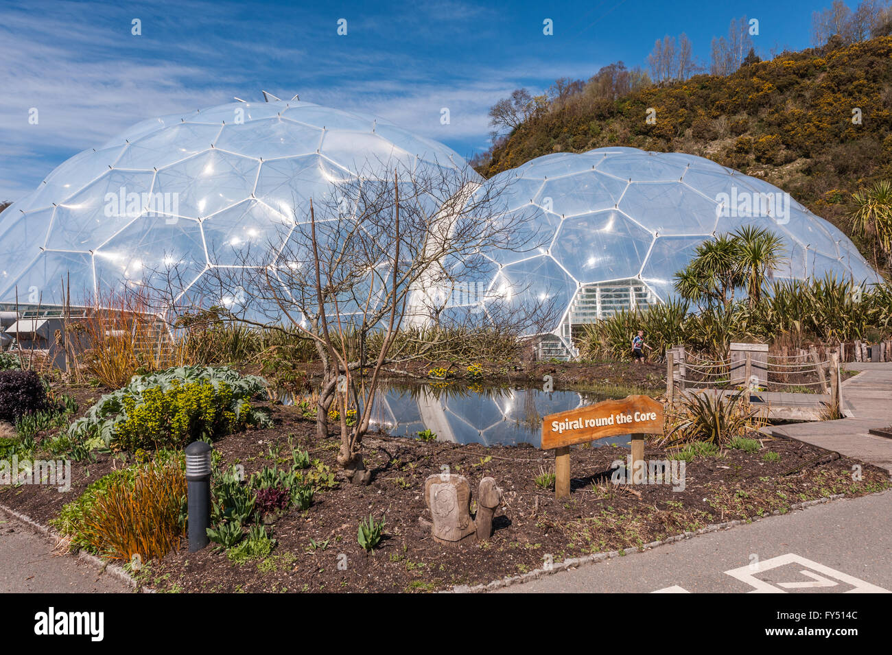 the eden project Stock Photo - Alamy