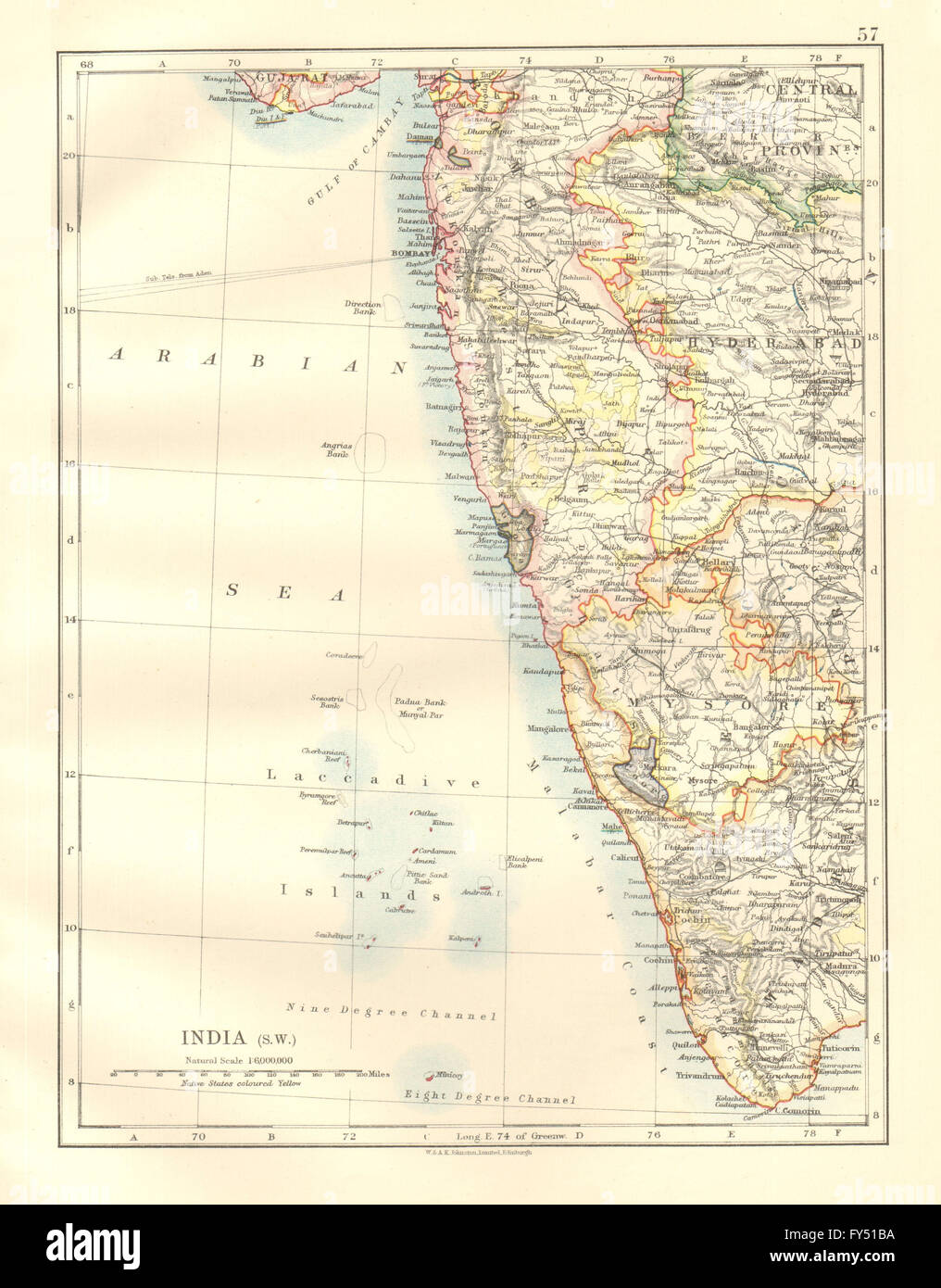 Kerala map High Resolution Stock Photography and Images - Alamy
