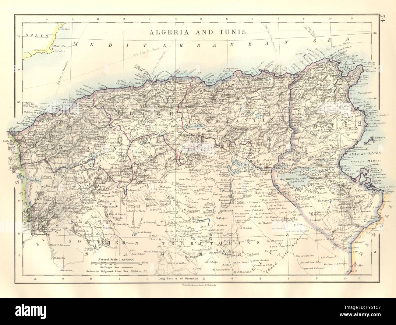 Maghreb map hi-res stock photography and images - Alamy