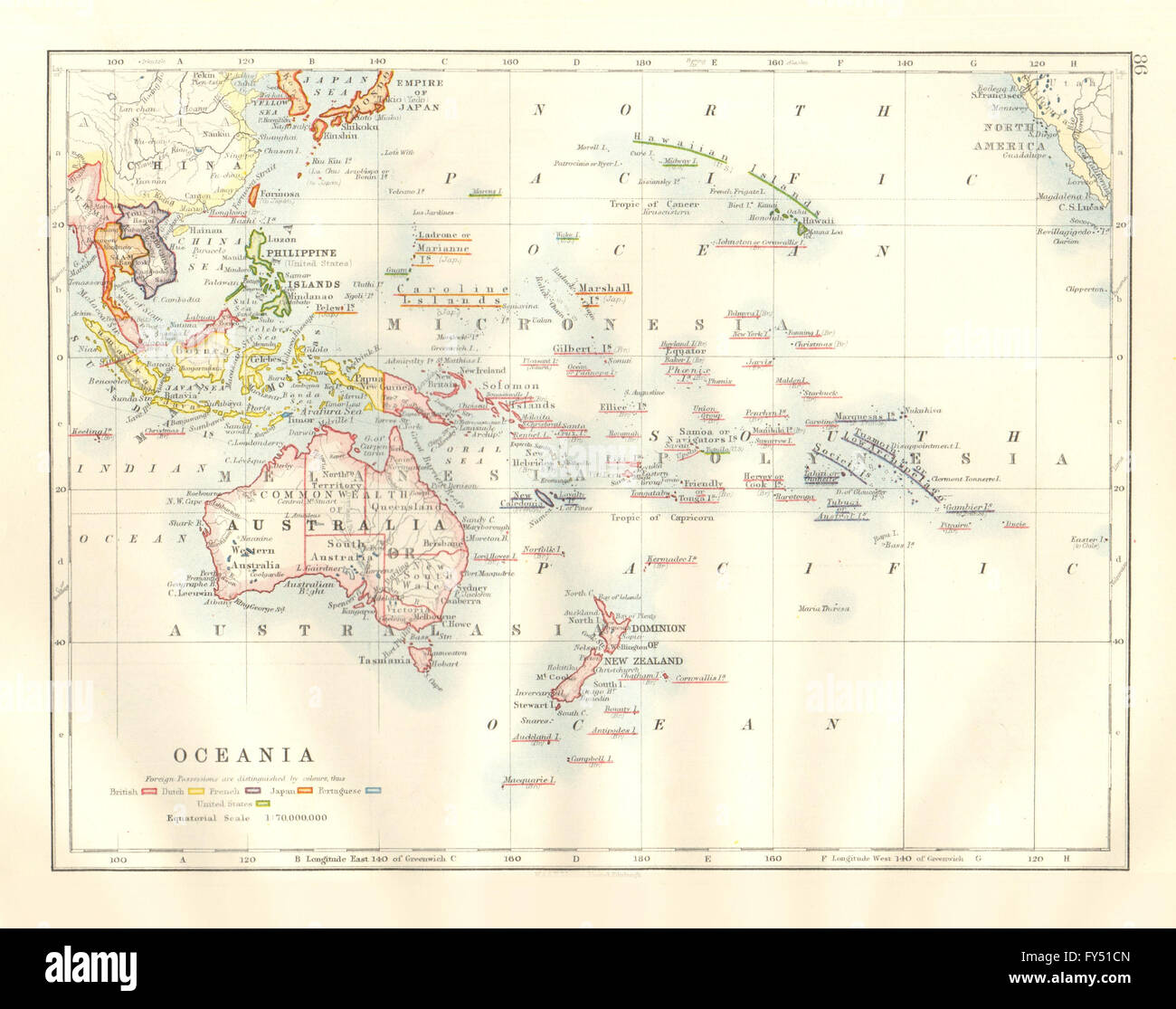 Spanish colonial map hi-res stock photography and images - Alamy