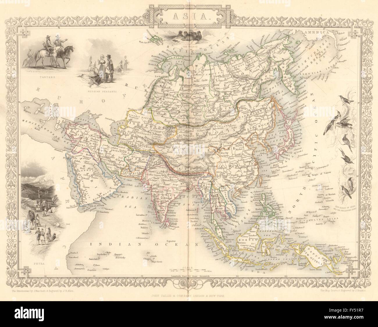 Map colonies asia hi-res stock photography and images - Alamy