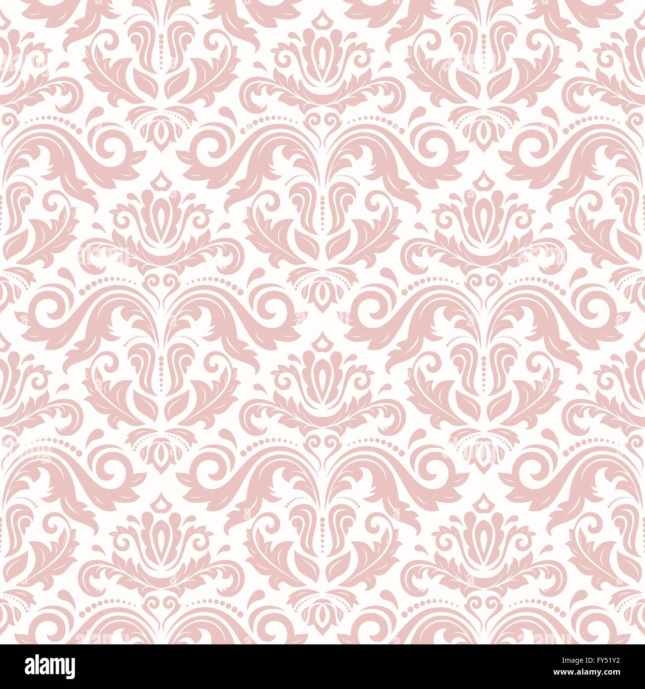 Seamless Vector Wallpaper in the Style of Baroque Stock Vector Image & Art - Alamy