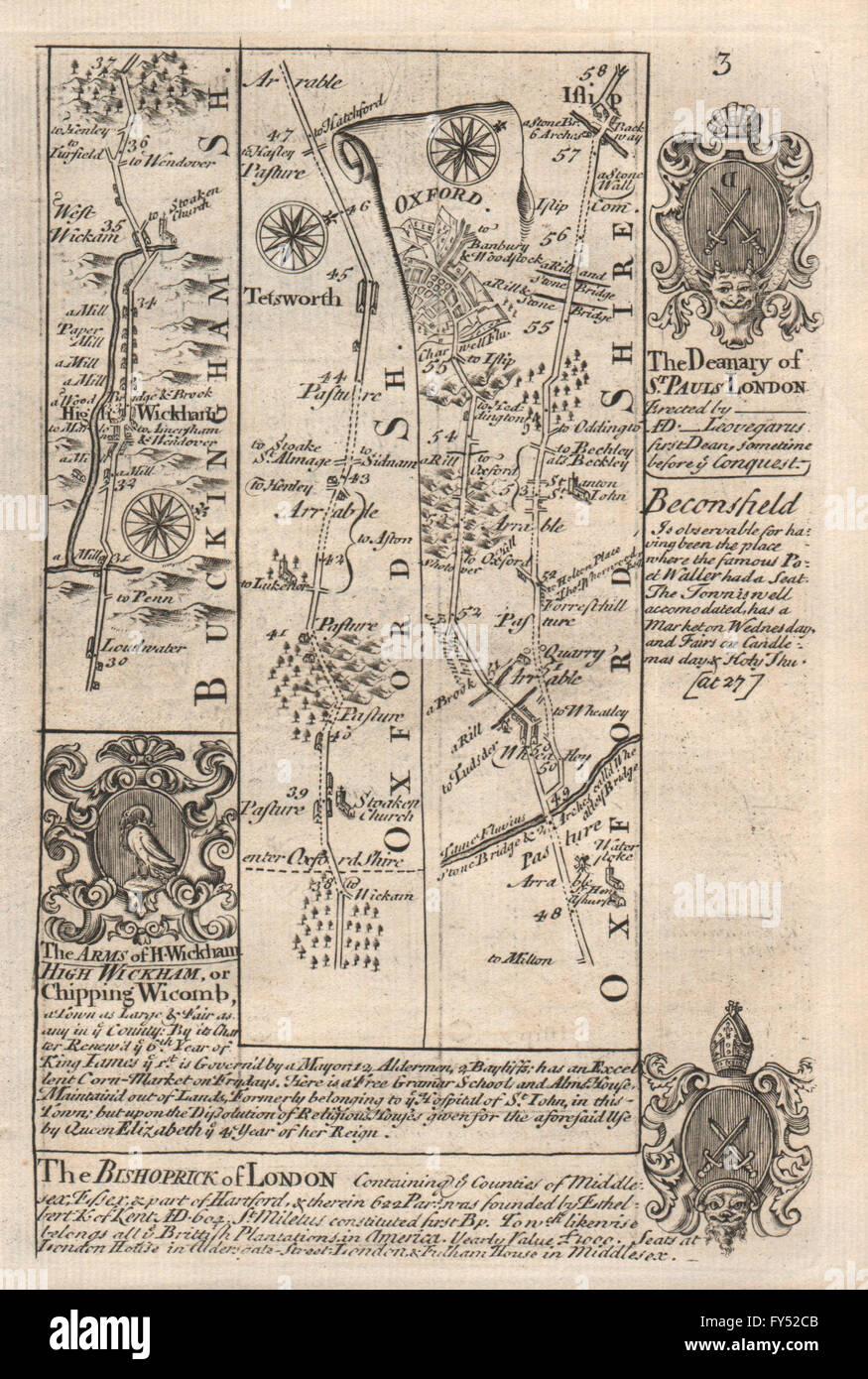 High wycombe map hi-res stock photography and images - Alamy