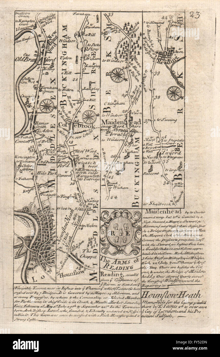 Map of maidenhead hi-res stock photography and images - Alamy