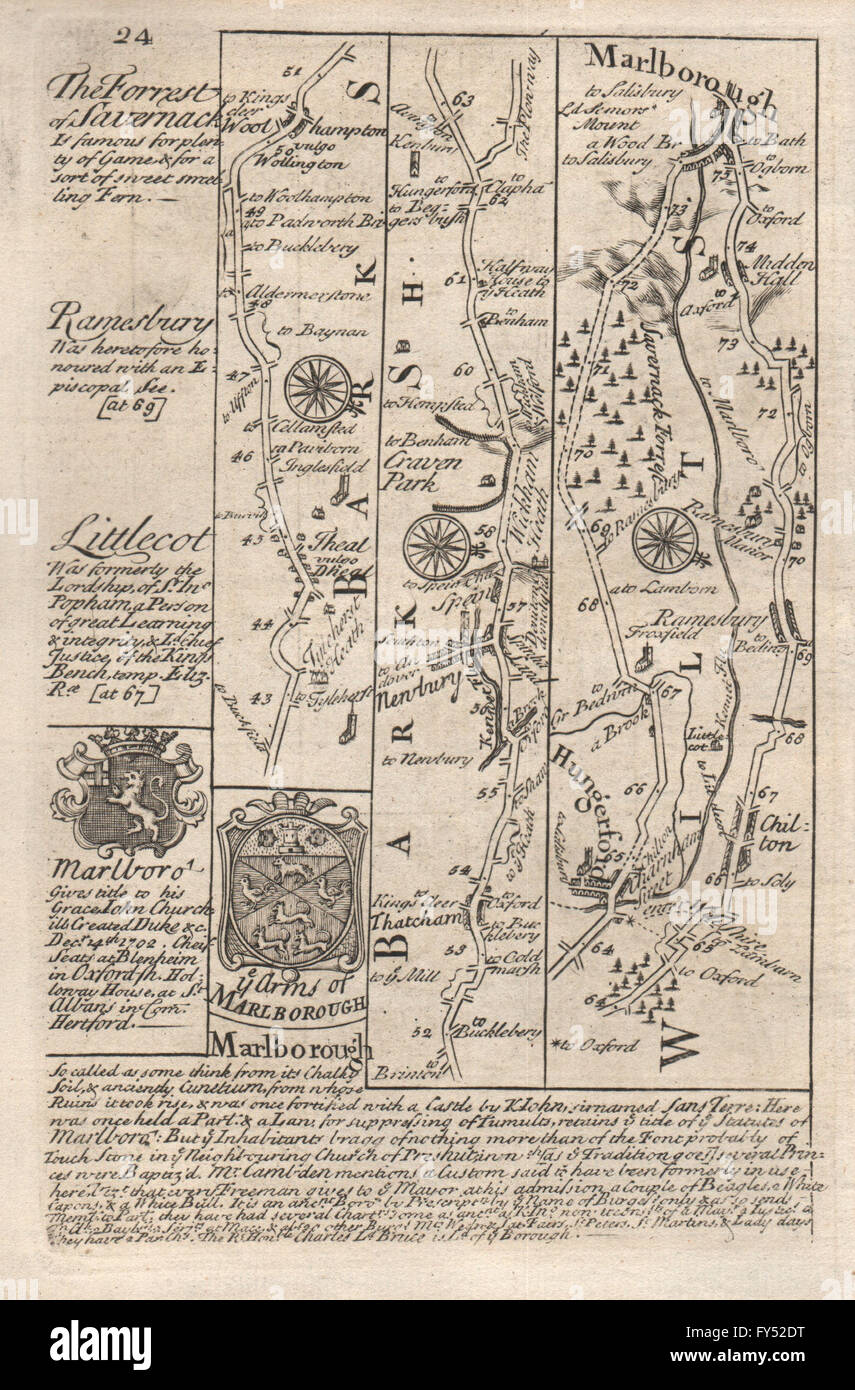 Map Of Newbury High Resolution Stock Photography and Images - Alamy