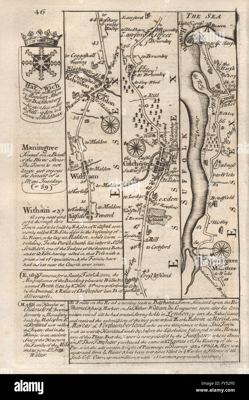 Map of kelvedon hi-res stock photography and images - Alamy