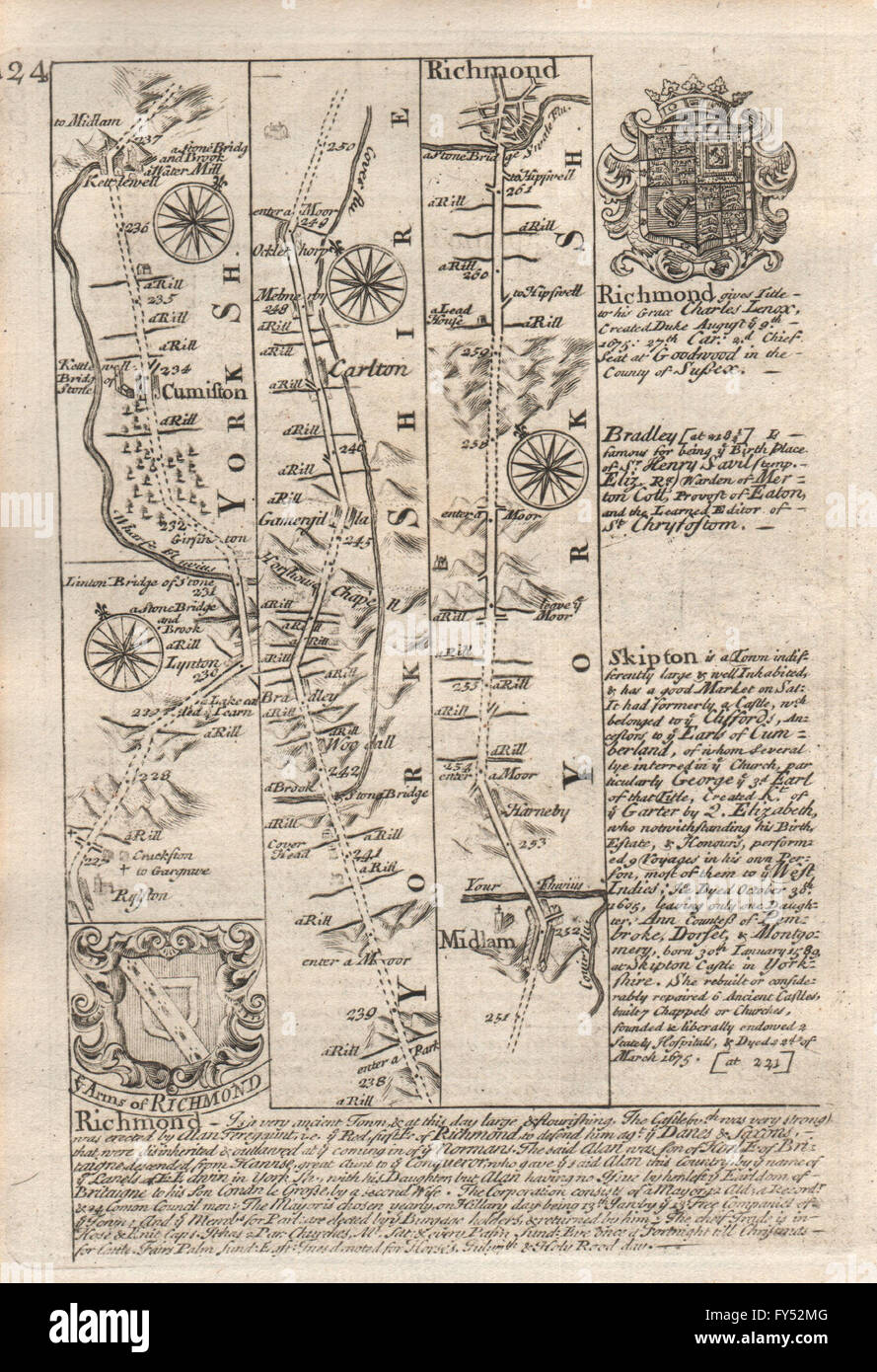 Map of oakham hi-res stock photography and images - Alamy