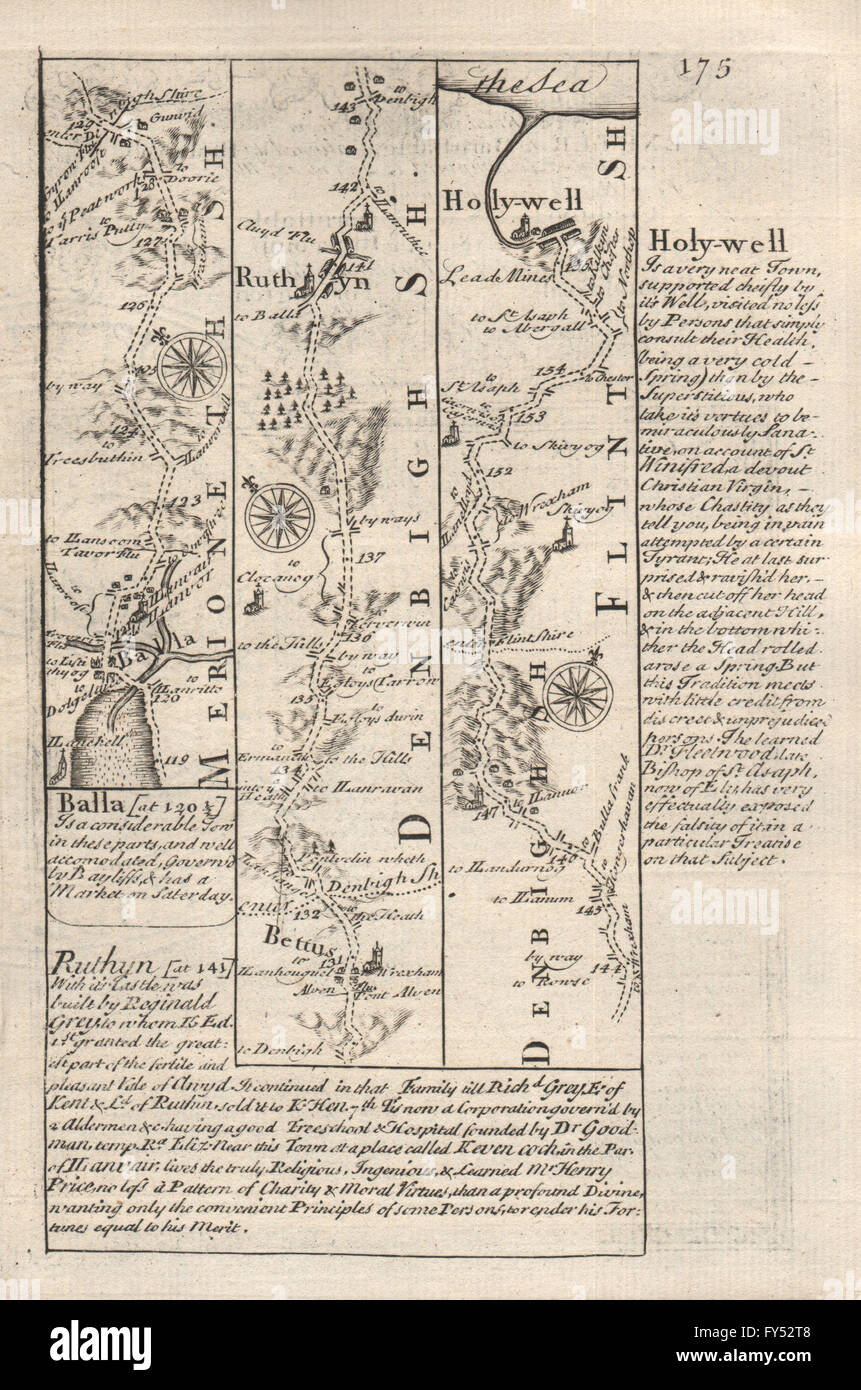 Map of bala hi-res stock photography and images - Alamy