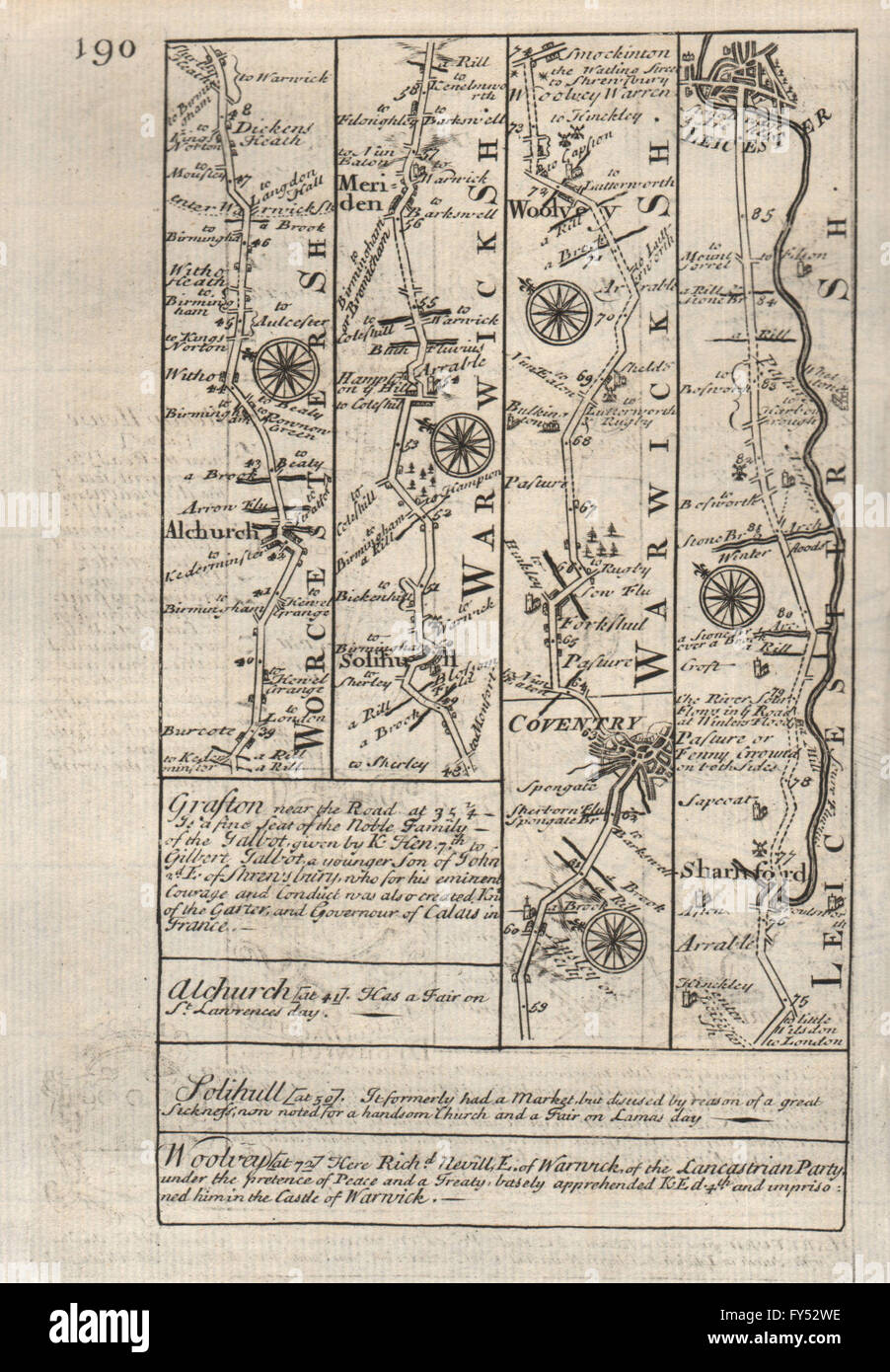 Alvechurch map High Resolution Stock Photography and Images - Alamy