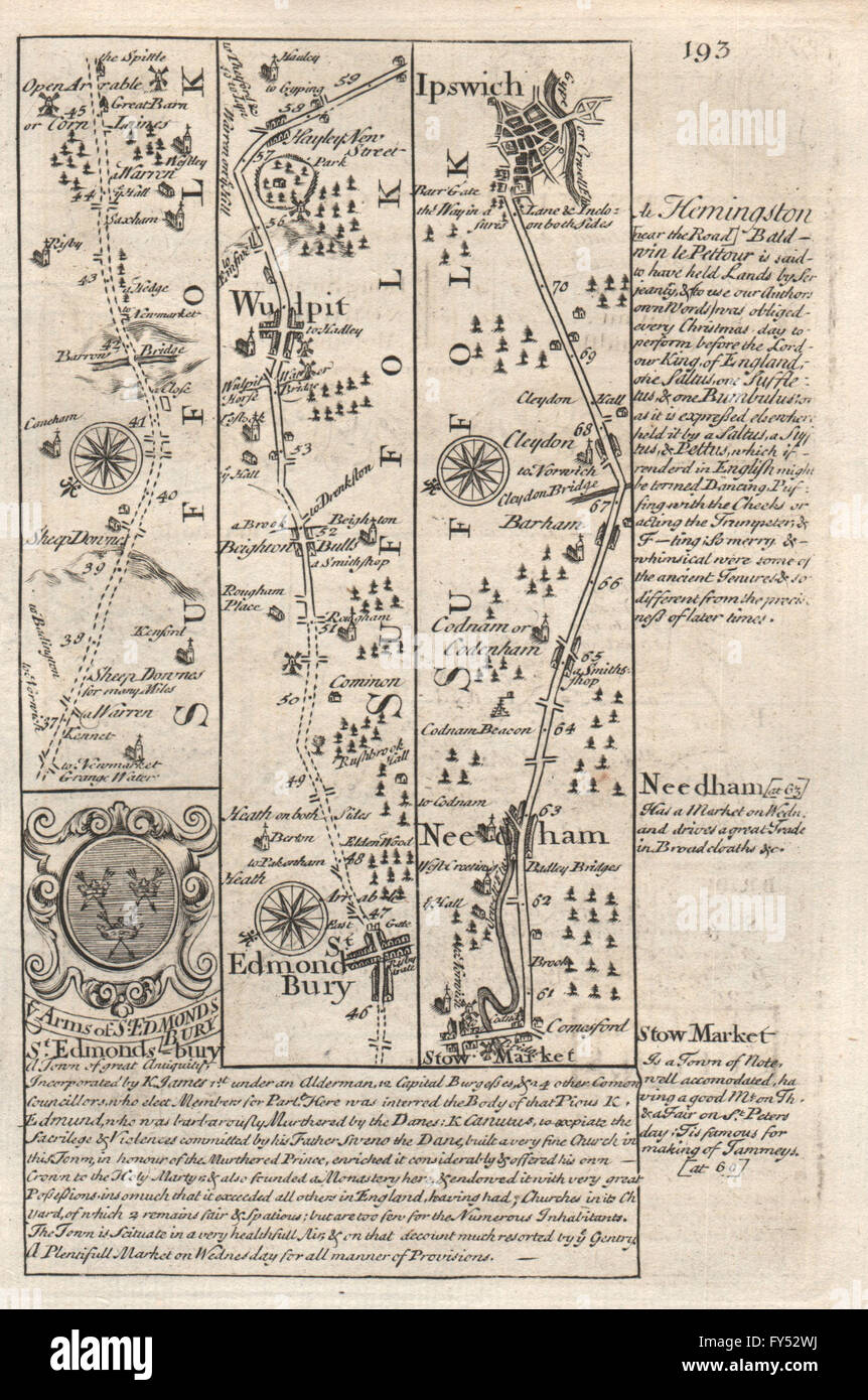Map of stowmarket hi-res stock photography and images - Alamy