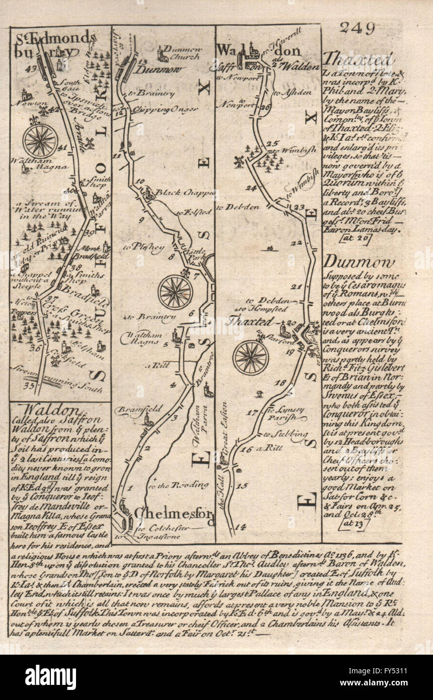 Maps of bury st edmunds hi-res stock photography and images - Alamy