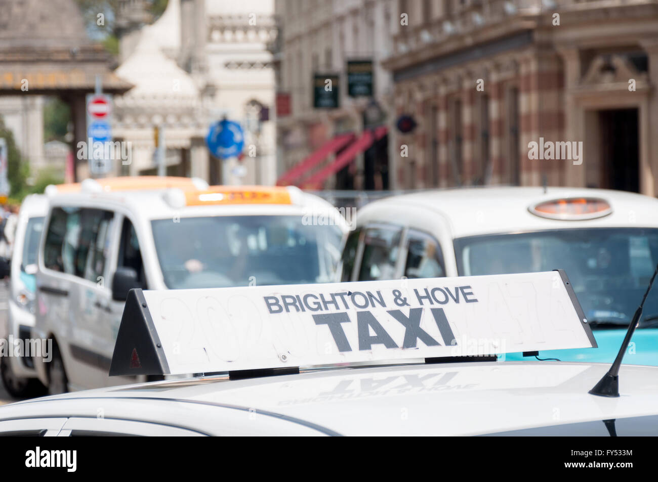 Brighton Taxi High Resolution Stock Photography and Images - Alamy