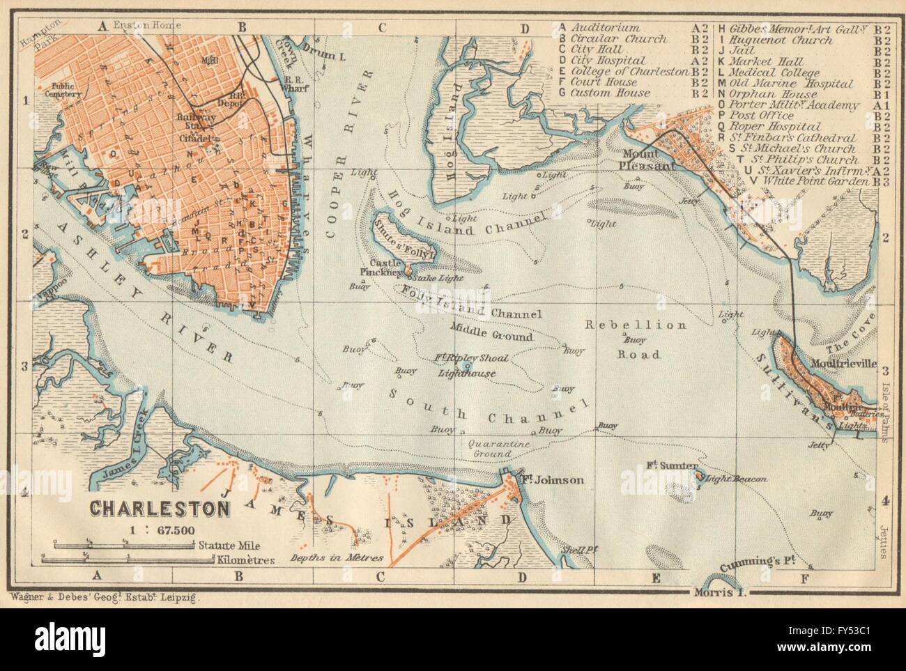 Charleston south carolina harbor hi-res stock photography and images ...