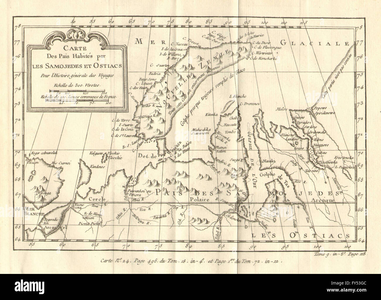 Yamal Peninsula Map Yamal Peninsula Map Hi Res Stock Photography And