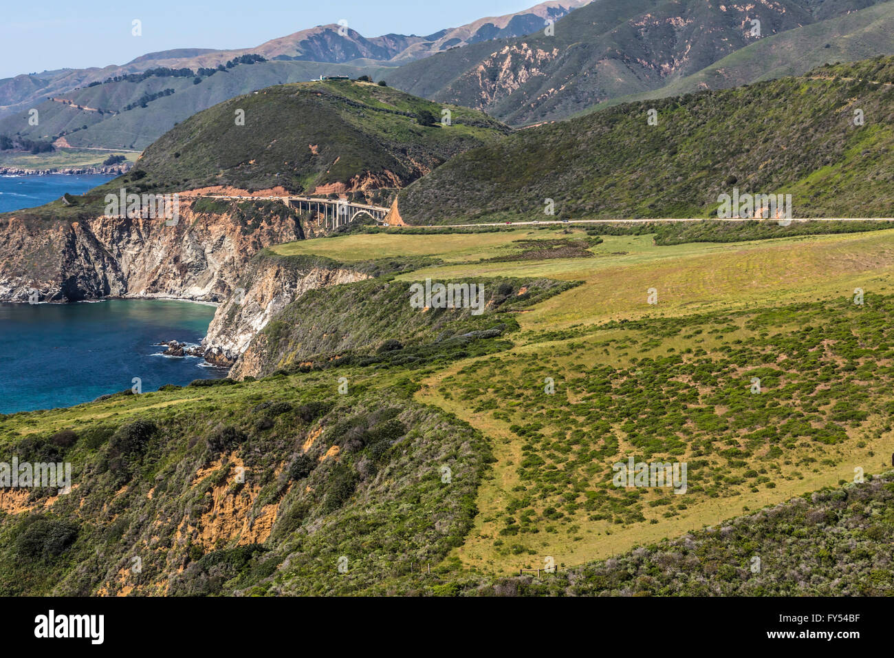 big sur bridge Stock Photo - Alamy
