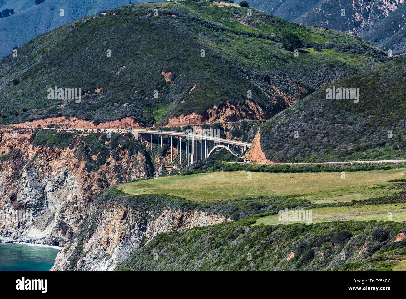big sur bridge Stock Photo - Alamy