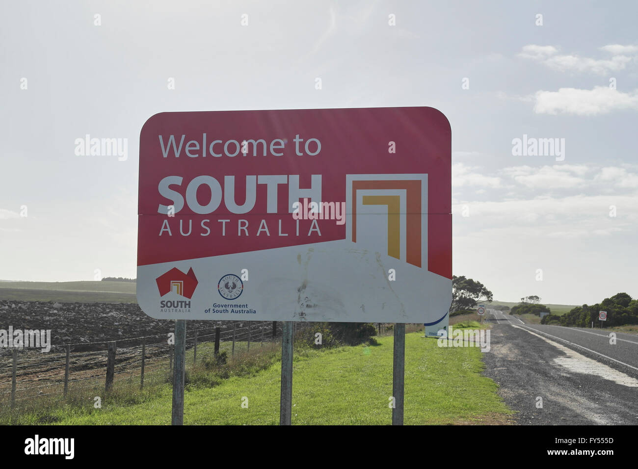 South Australia sign - Australia Stock Photo - Alamy
