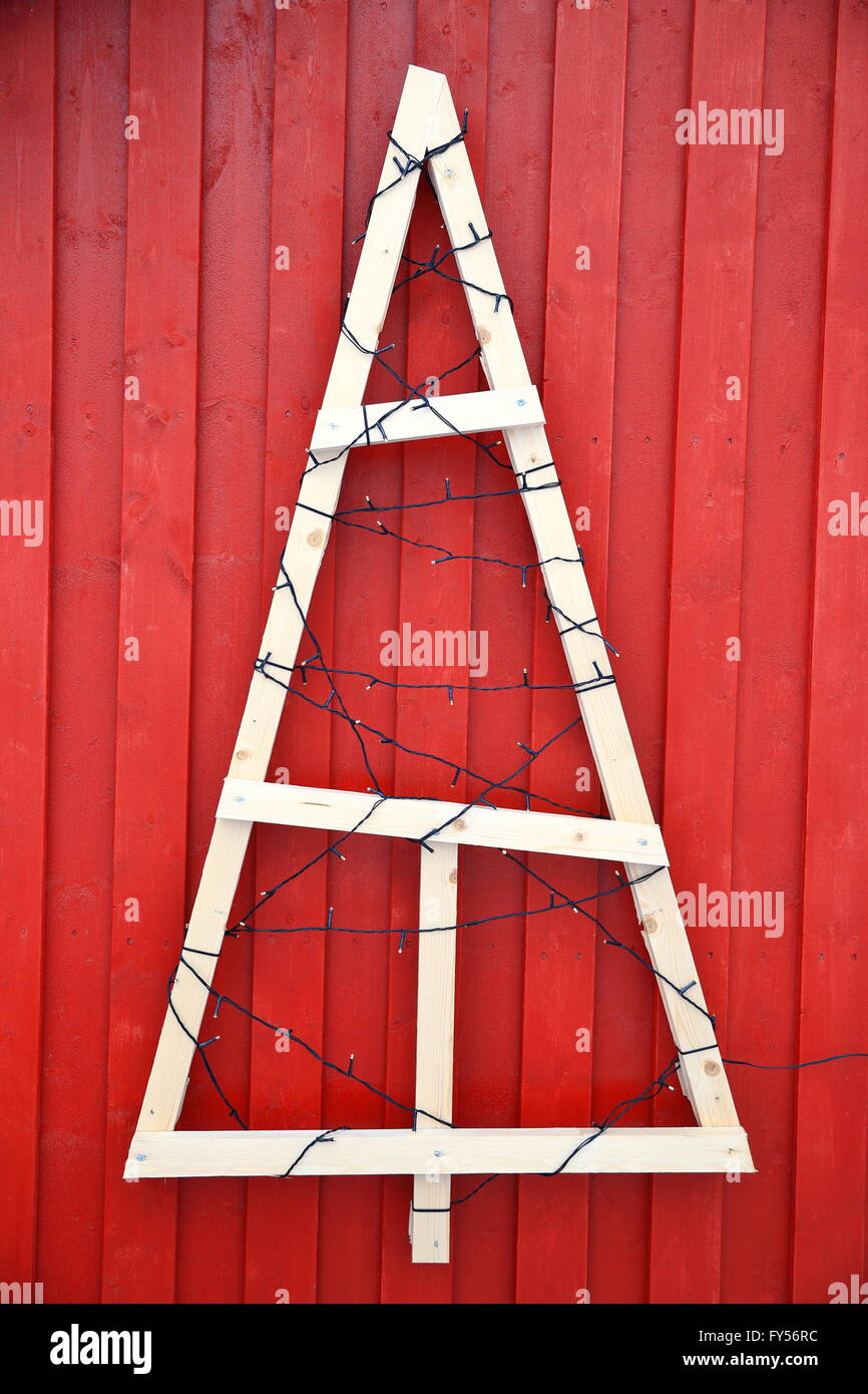 norwegian christmas tree Stock Photo - Alamy