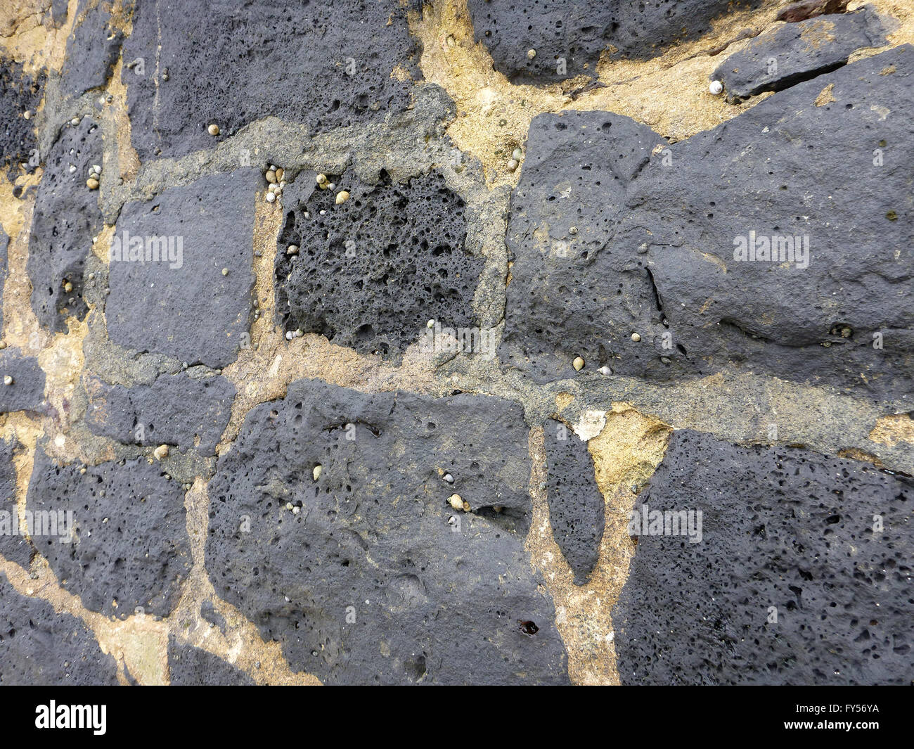 Basalt stone wall hi-res stock photography and images - Alamy