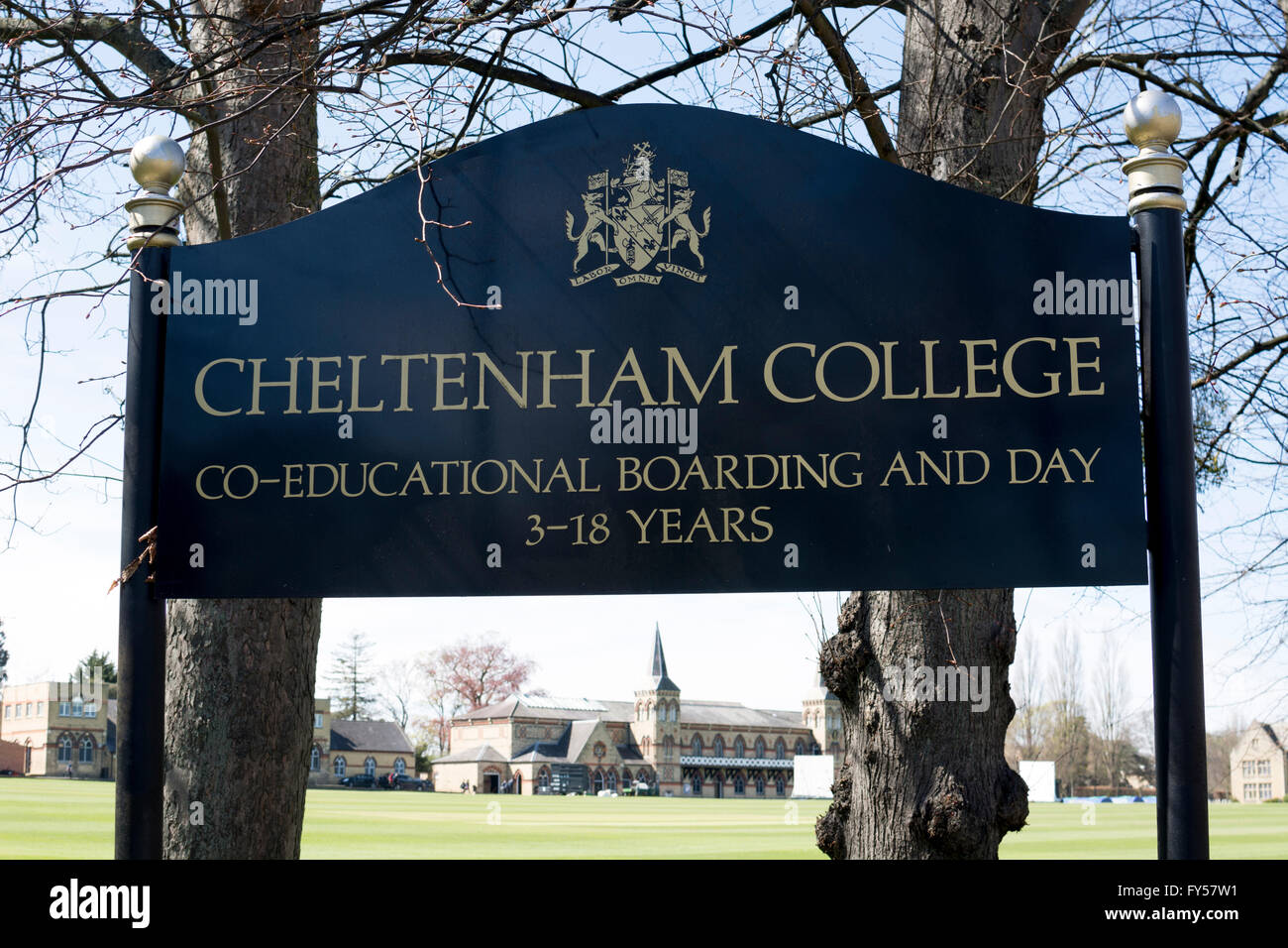 Cheltenham College, Cheltenham, Gloucestershire, England, UK Stock ...