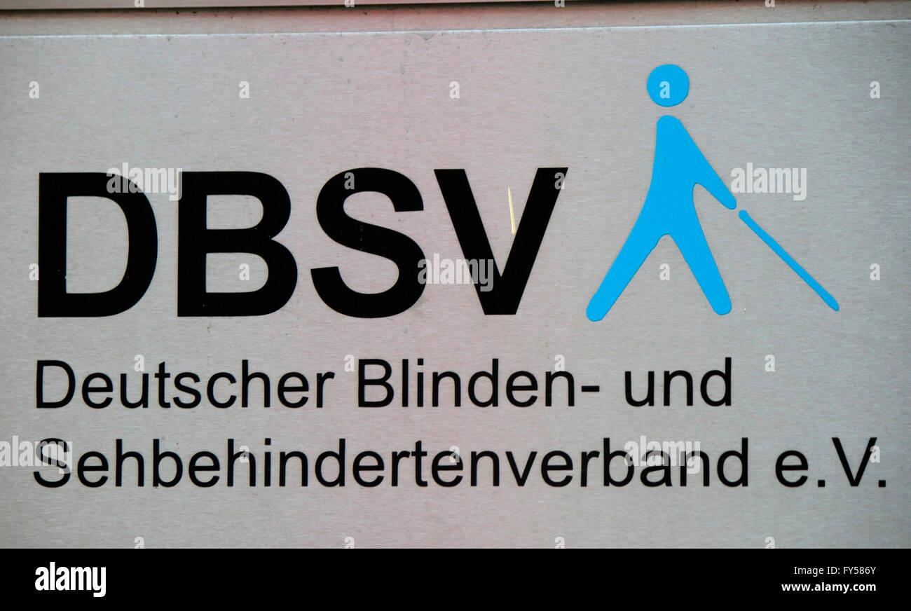 Markennamen: "DBSV Deutscher Blinden und Sehbehindertenverband", Berlin ...
