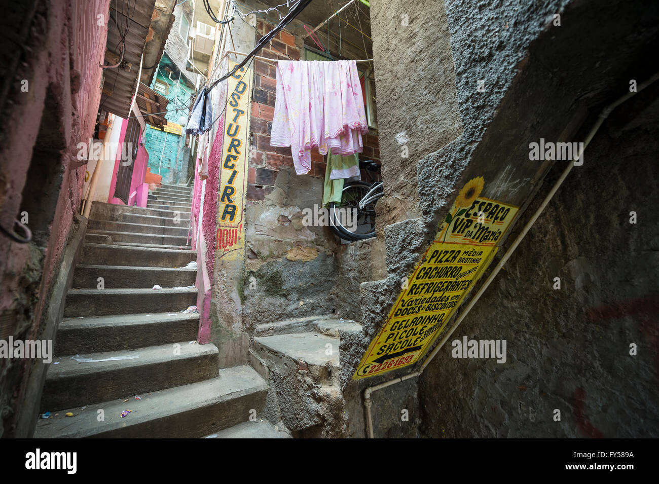 Santa marta favela in rio hi-res stock photography and images - Alamy