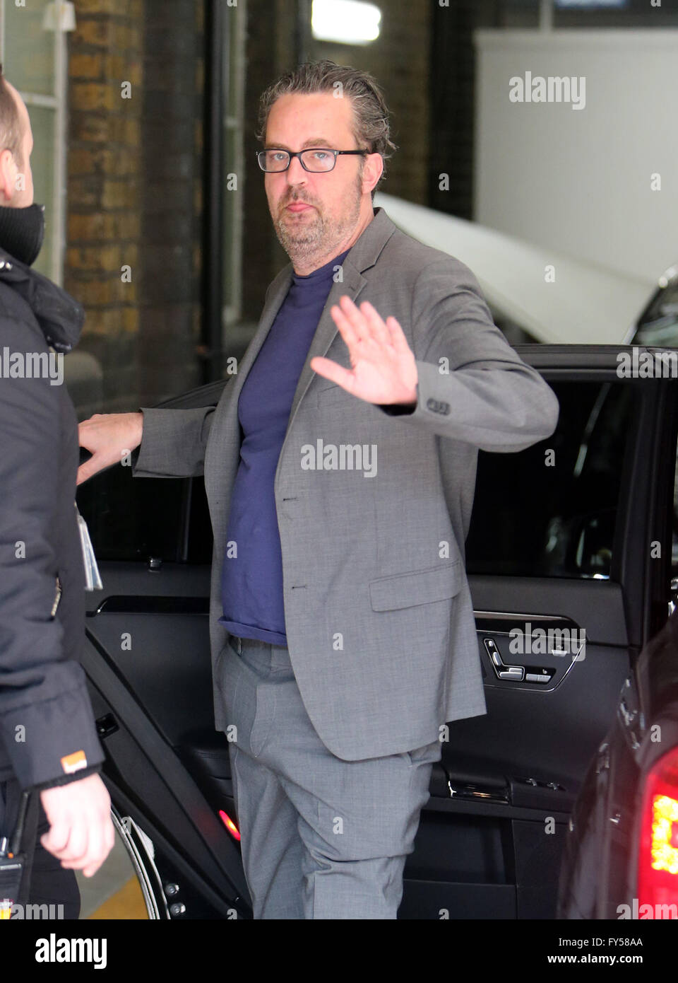 Matthew Perry outside ITV Studios Featuring: Matthew Perry Where ...