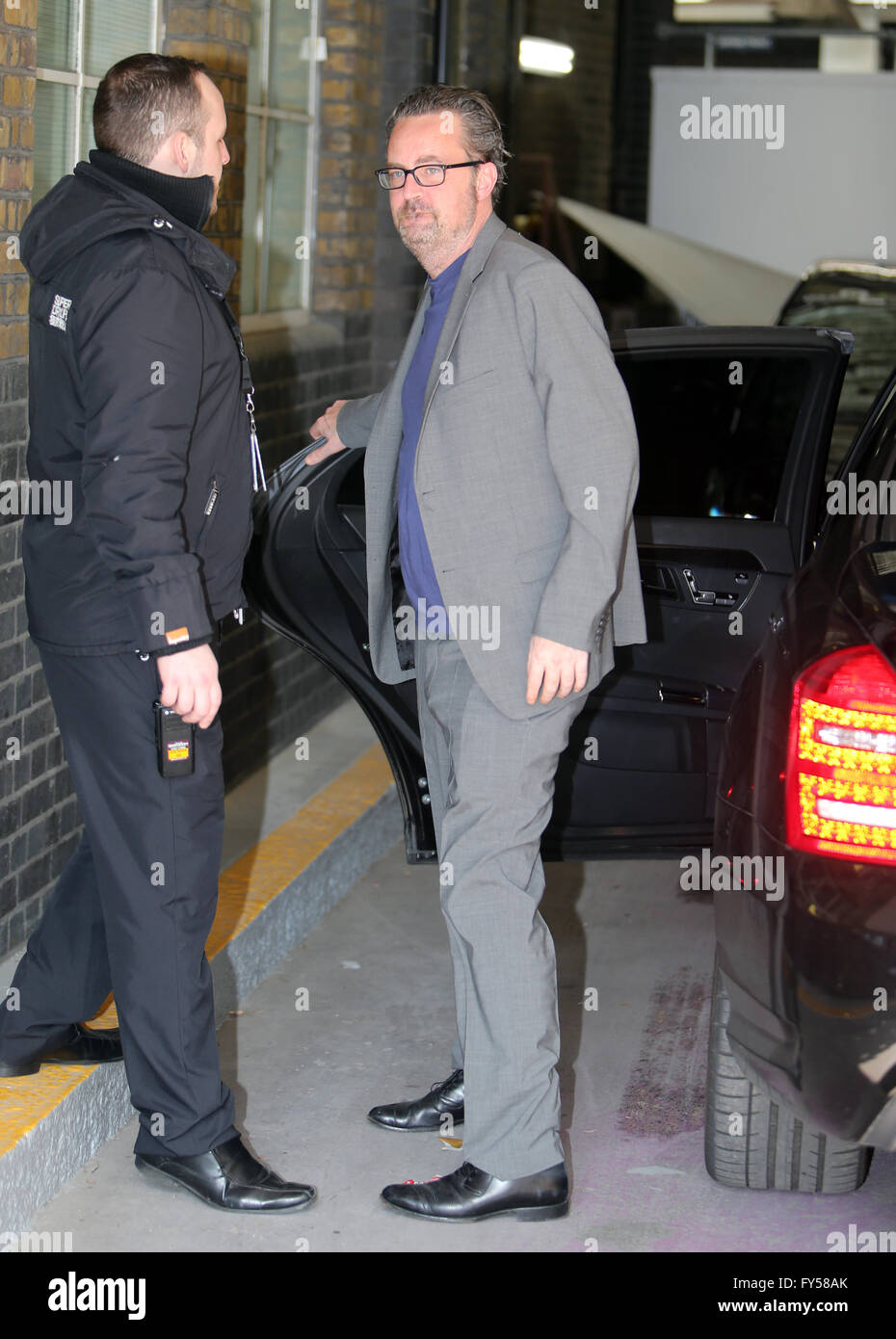 Matthew Perry outside ITV Studios Featuring: Matthew Perry Where ...