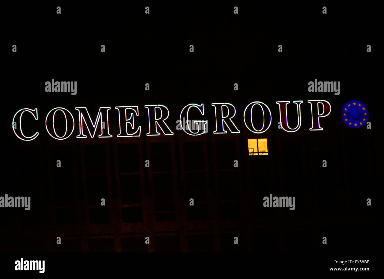 Comer logo hi-res stock photography and images - Alamy