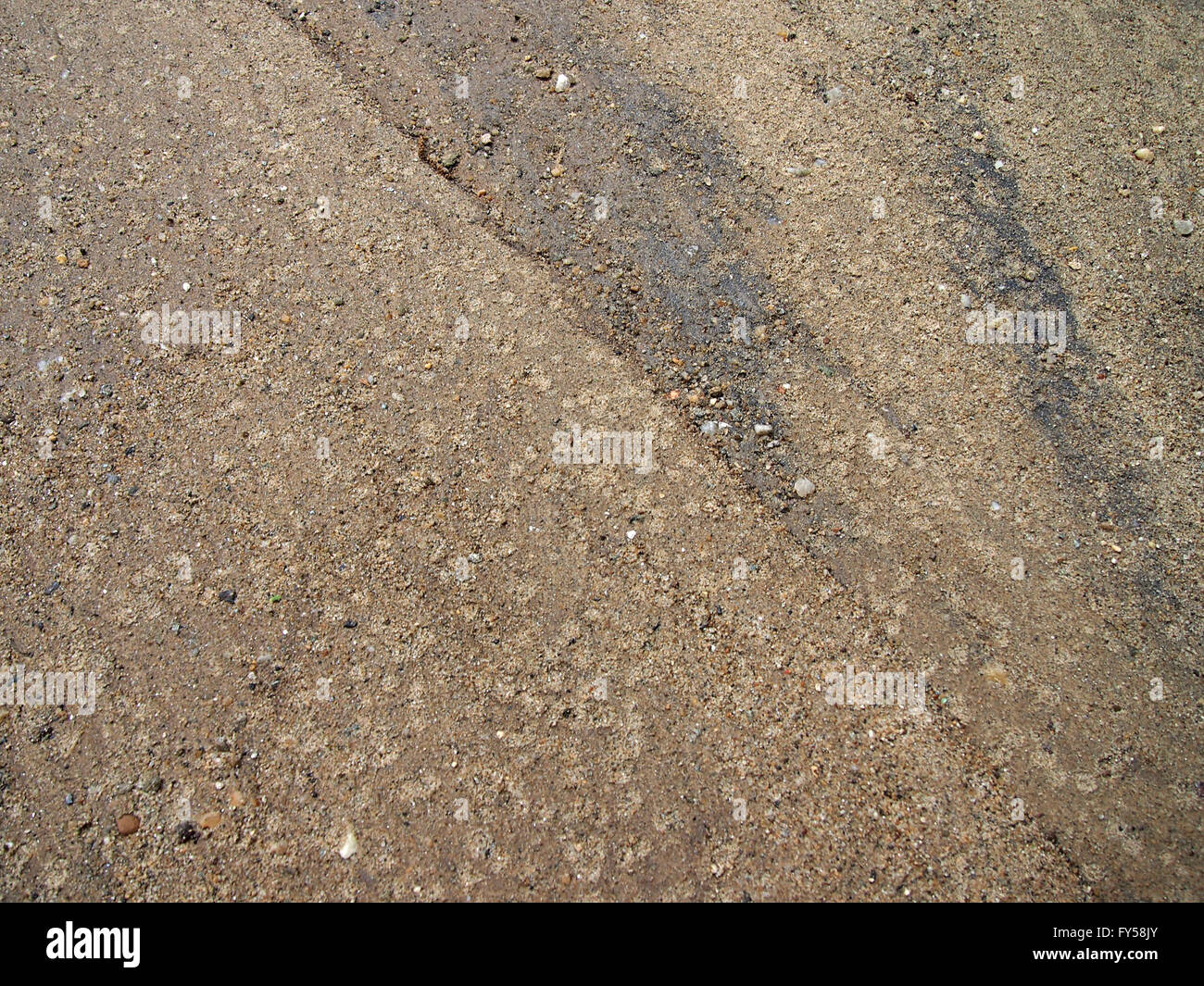 Wet Sand with rocks and dirt, great for textures, backgrounds Stock ...