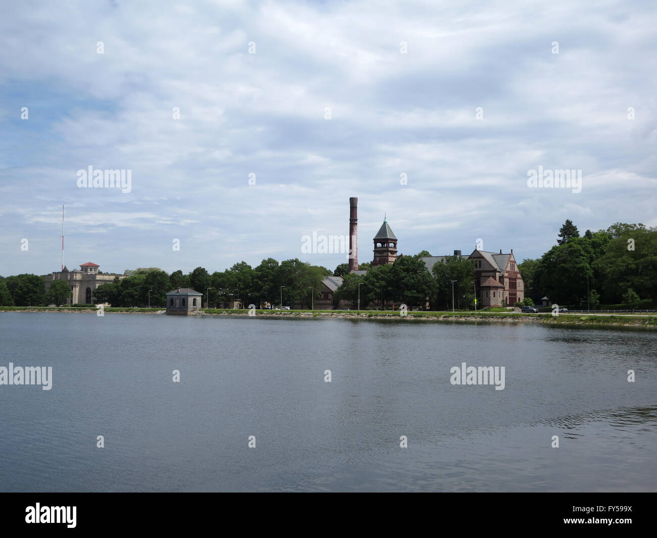 Historic Waterworks Museum on the original Chestnut Hill Reservoir and ...